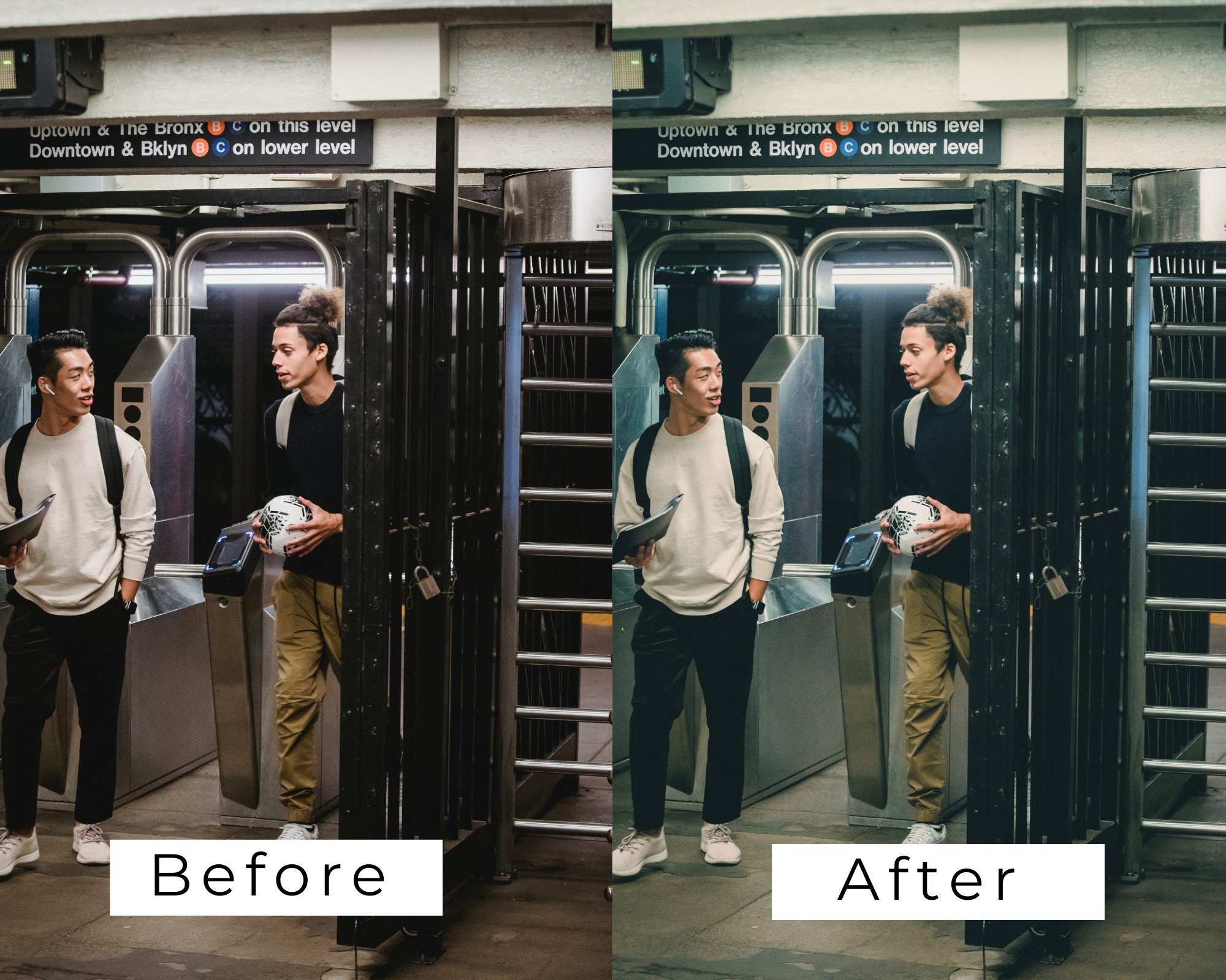 40 LUTS | Metro Style | Subway | Trains | Train Station | Premiere Pro ...