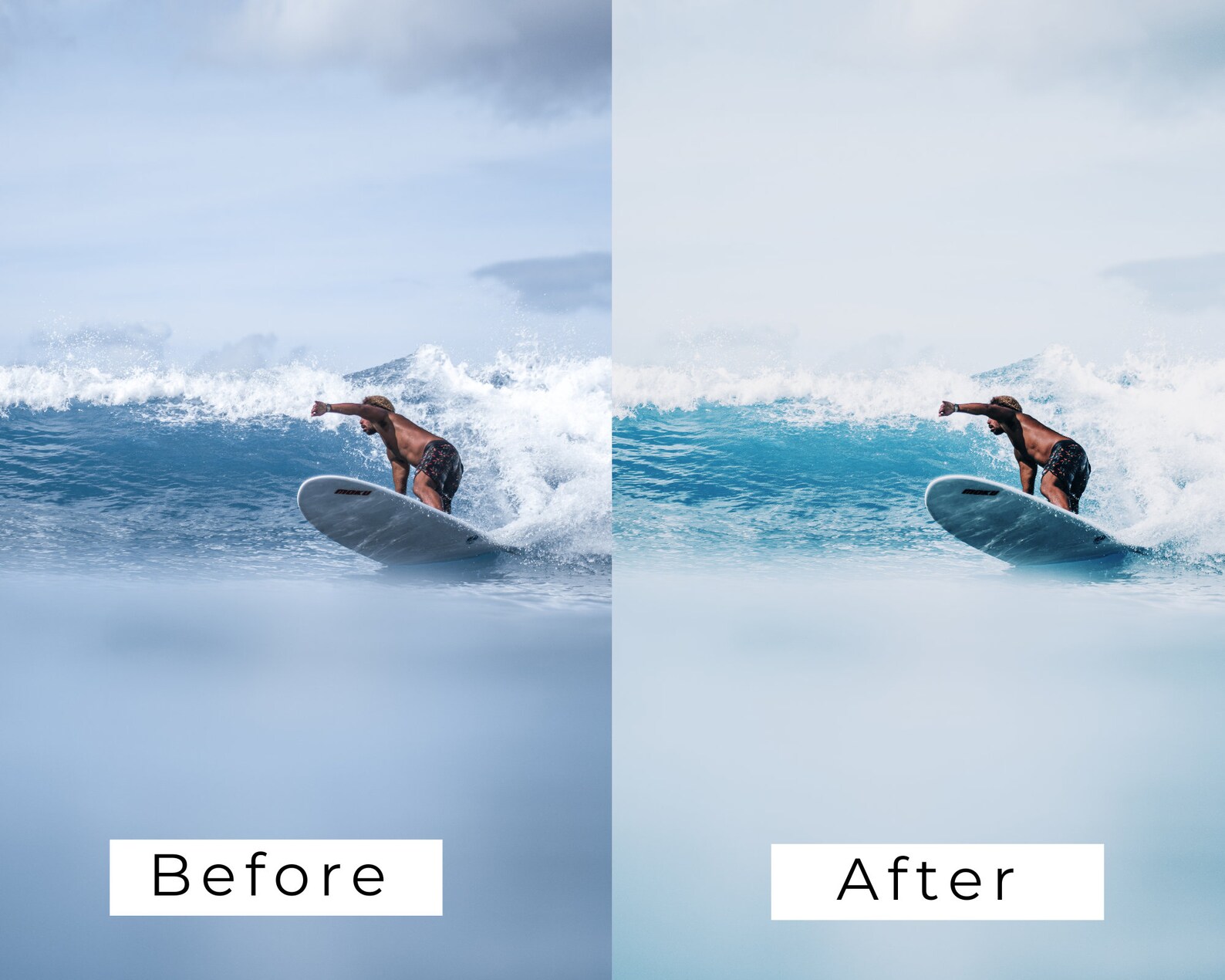 40 LUTS | Waves | Ocean | Surfing | Surfer | Water Sports | Photoshop ...
