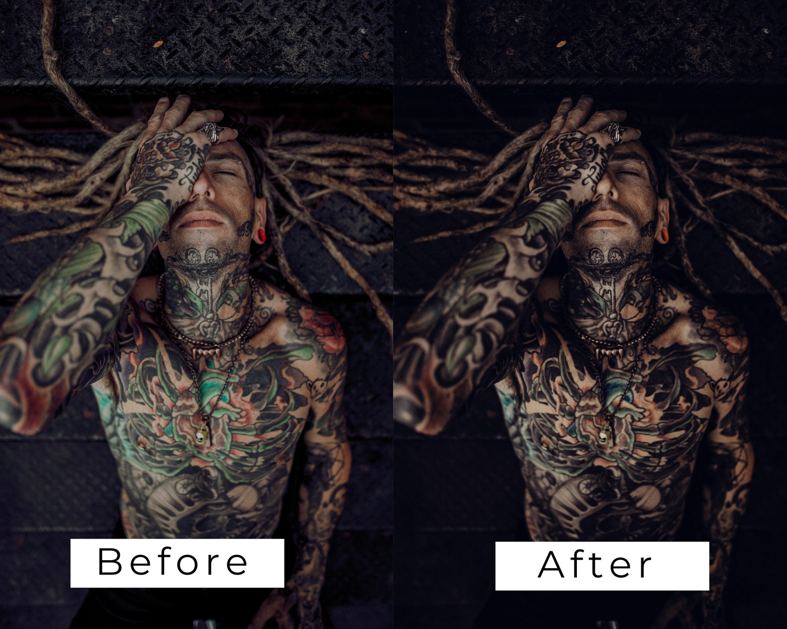 30 LUTS | Tattoo Artist | Tattoos | Ink | Premiere Pro | Photoshop ...