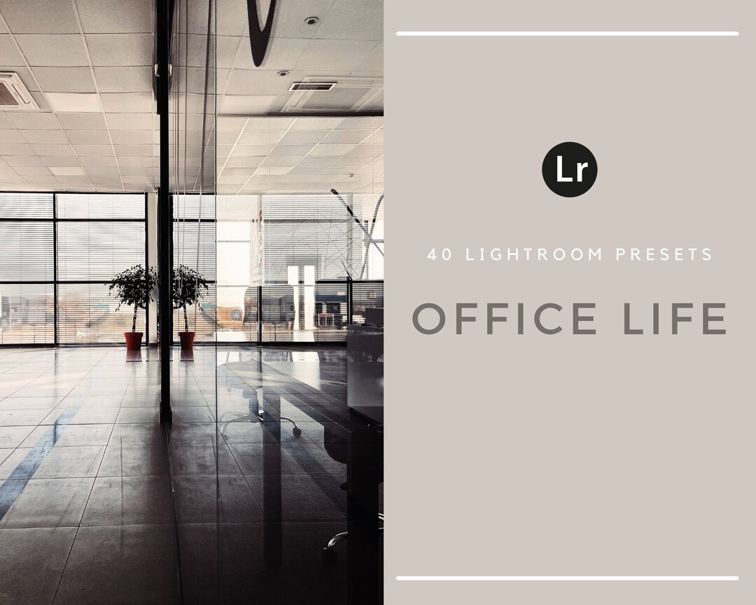 40 Lightroom Presets | Office | Workspace | Business | Businesswomen ...