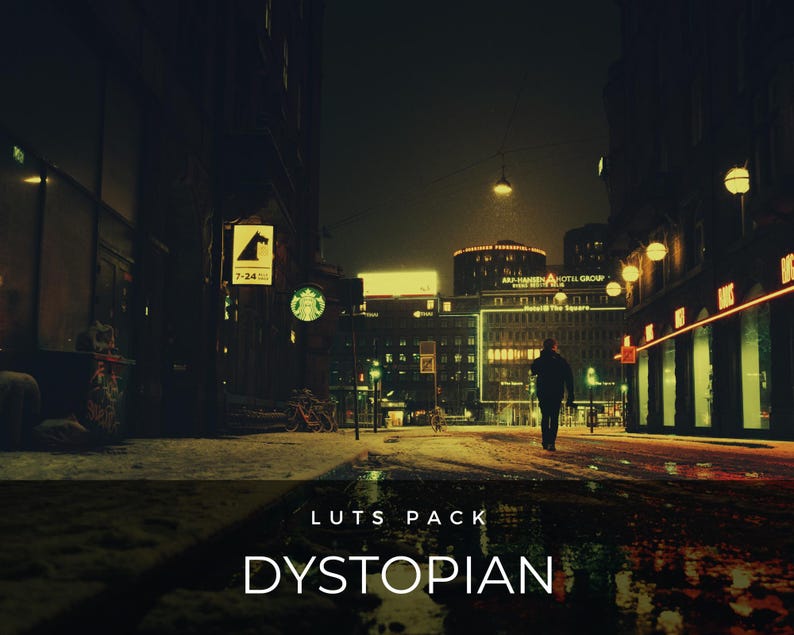 40 LUTS | Dystopian | Dystopia | Futuristic | Night Photography ...
