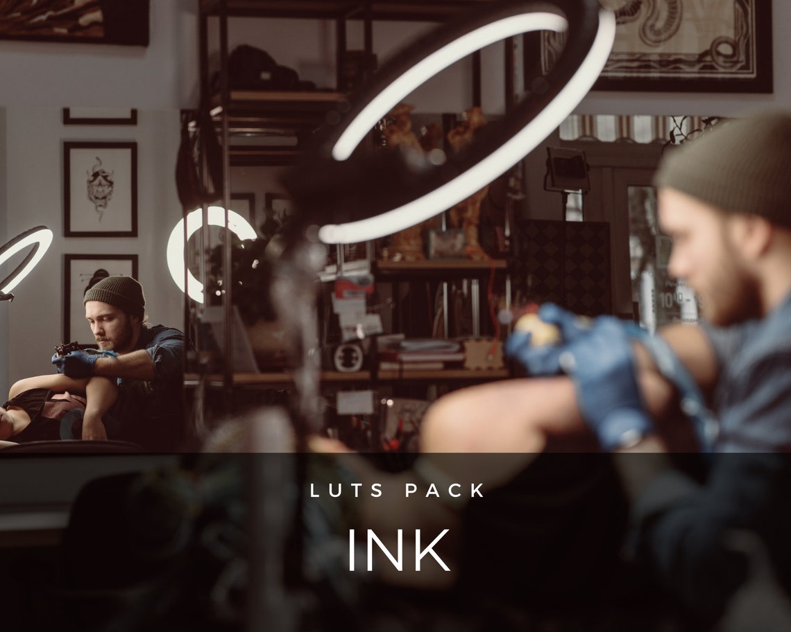 30 LUTS | Tattoo Artist | Tattoos | Ink | Premiere Pro | Photoshop | After Effects | Video ...