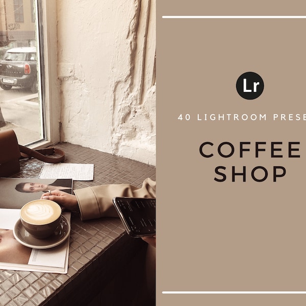 Coffee Lightroom Preset - Etsy