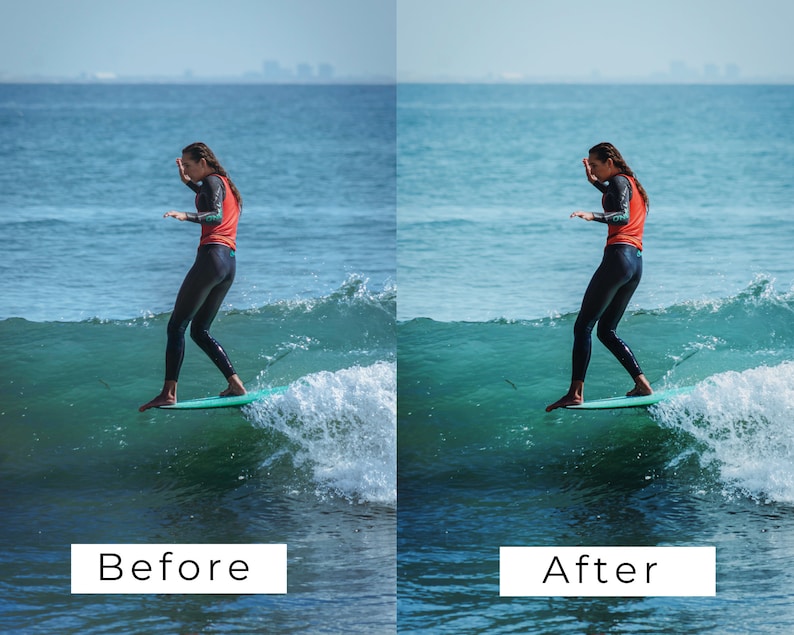 40 LUTS | Crashing Waves | Ocean | Surfing | Surfer | Water Sports ...