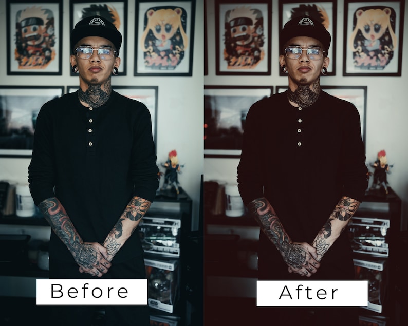 30 LUTS | Tattoo Artist | Tattoos | Ink | Premiere Pro | Photoshop ...