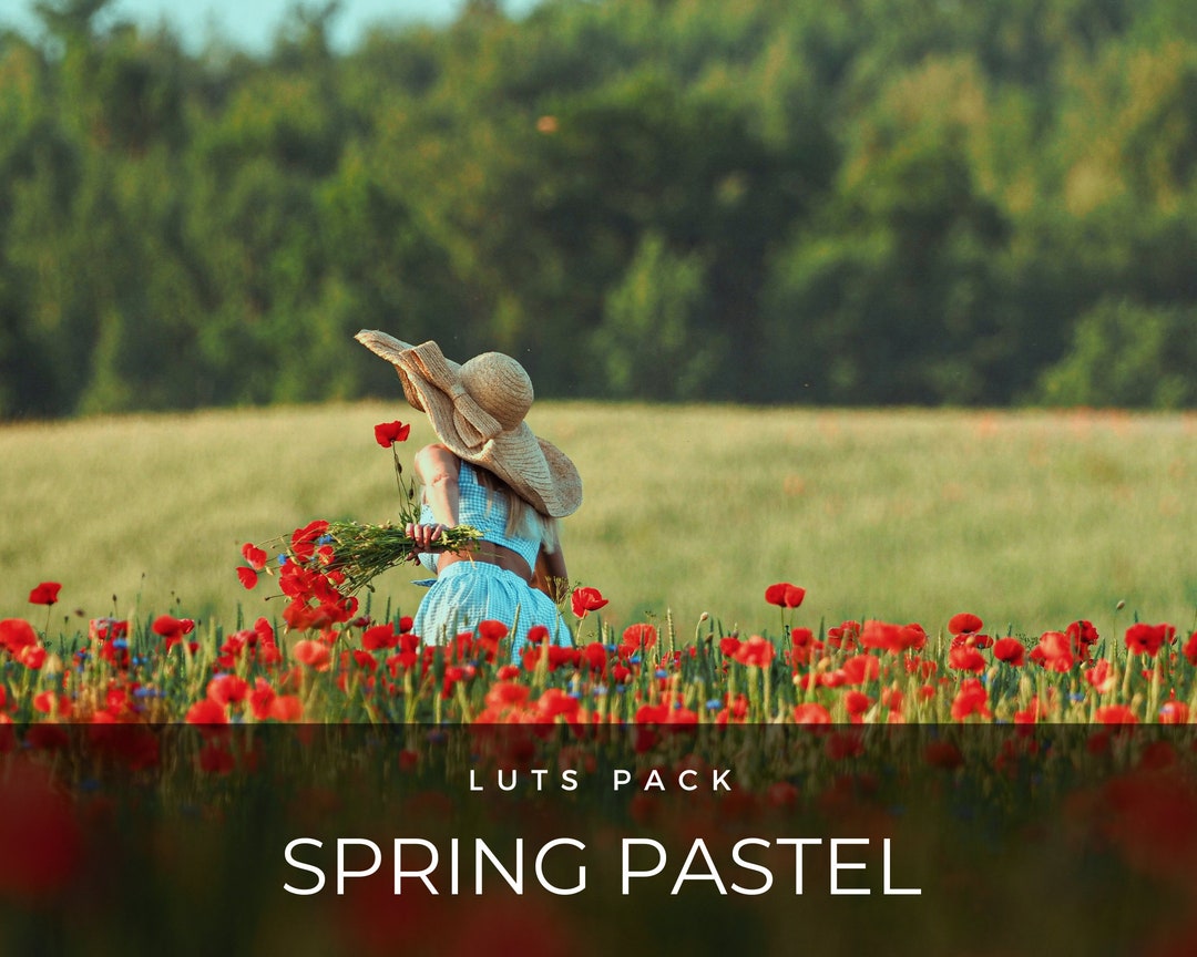 40 LUTS | Spring Pastel | Vibrant | Flowers | Nature | Premiere Pro ...
