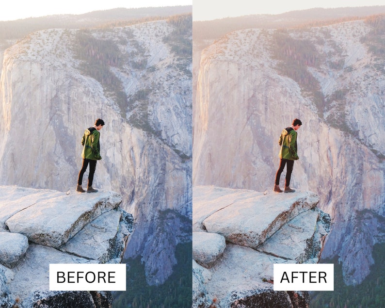 10 LUTS | Yosemite Sunset | Landscape | Hiking | Premiere Pro | After ...