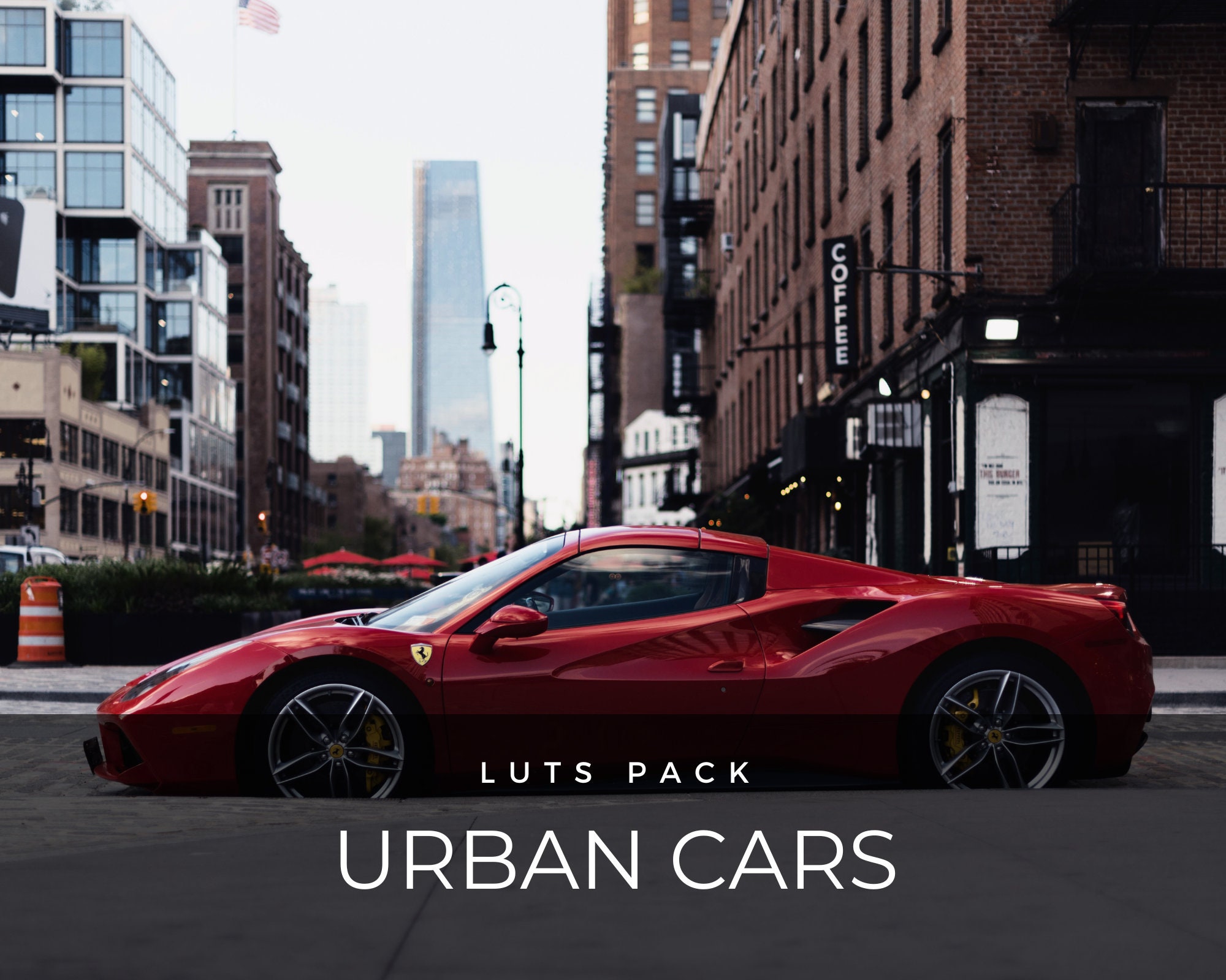 30 LUTS Urban Cars City Cars Super Cars Sports Cars Premiere Pro After ...