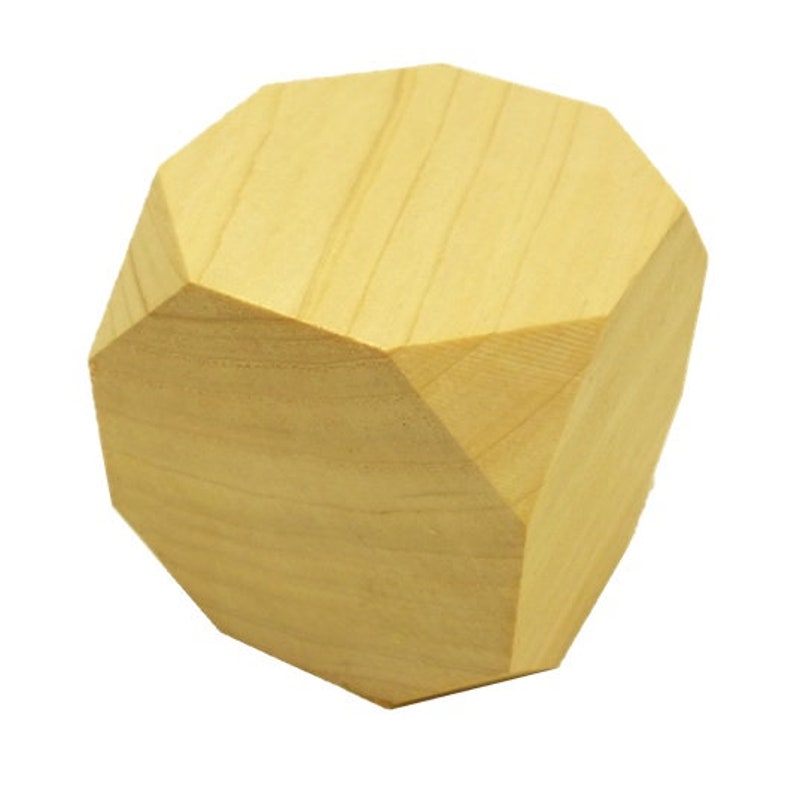 Wood Archimedean Solids 5 Truncated Platonic Solid - Etsy