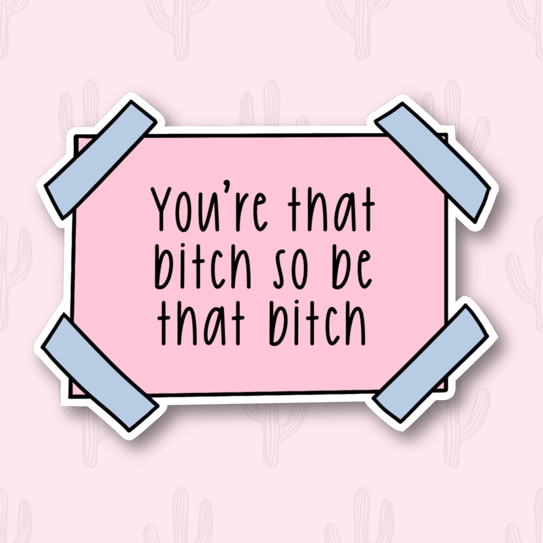 Hot Girl Sticker, Laptop Decal, Make It Happen Sticker, Inspirational ...