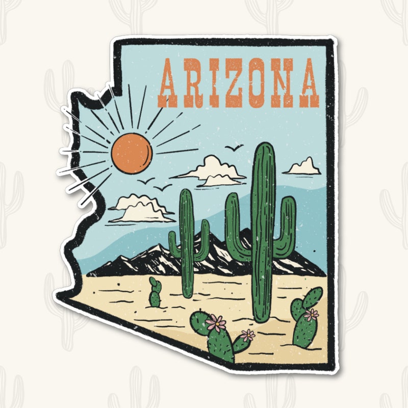 Arizona Stickers - Etsy