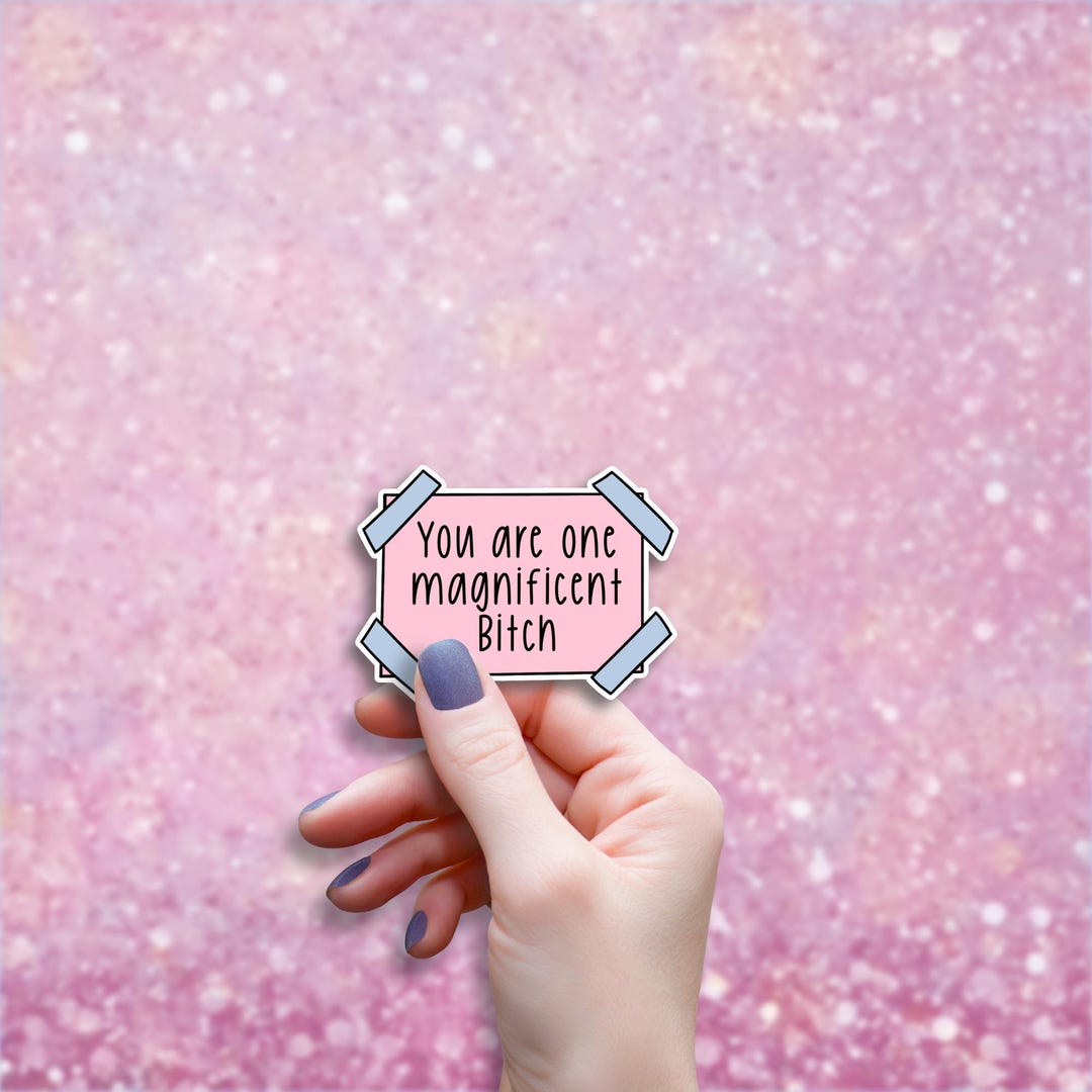 Motivational Sticker for Laptop, Baddie Sticker, Boss Sticker ...