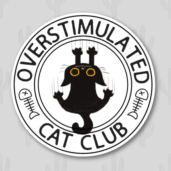 Cute Aesthetic Cat Stickers - Etsy