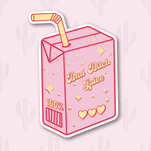 Juice Box Stickers - Etsy