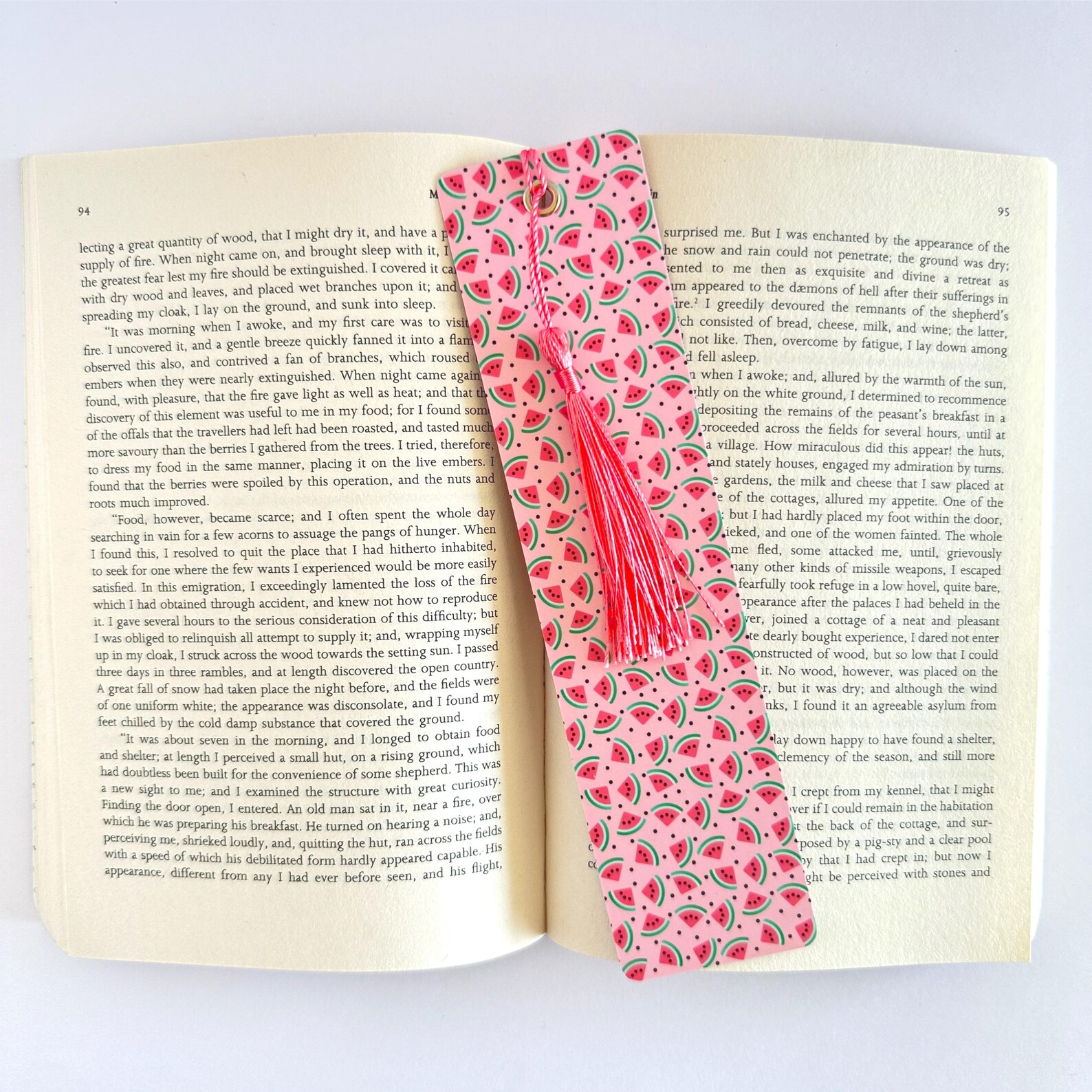 Food Bookmark, Bookish Merch, Paper Bookmark, Gifts for Readers Women ...