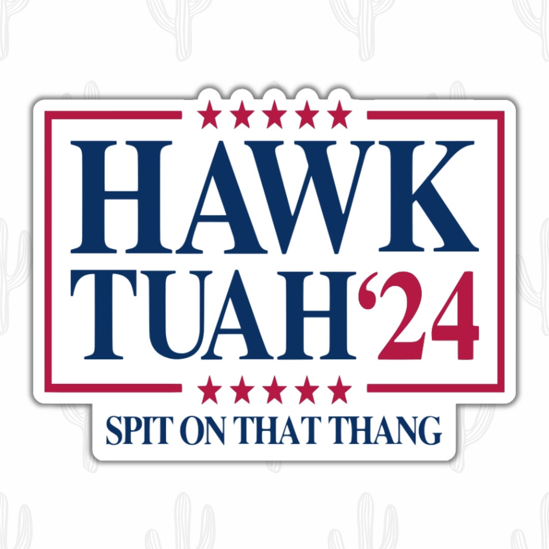 Hawk Tuah Sticker, Funny Laptop Sticker, Viral Videos, Meme Stickers ...