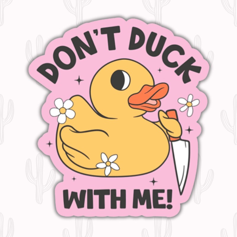 Rubber Duck Sticker - Etsy