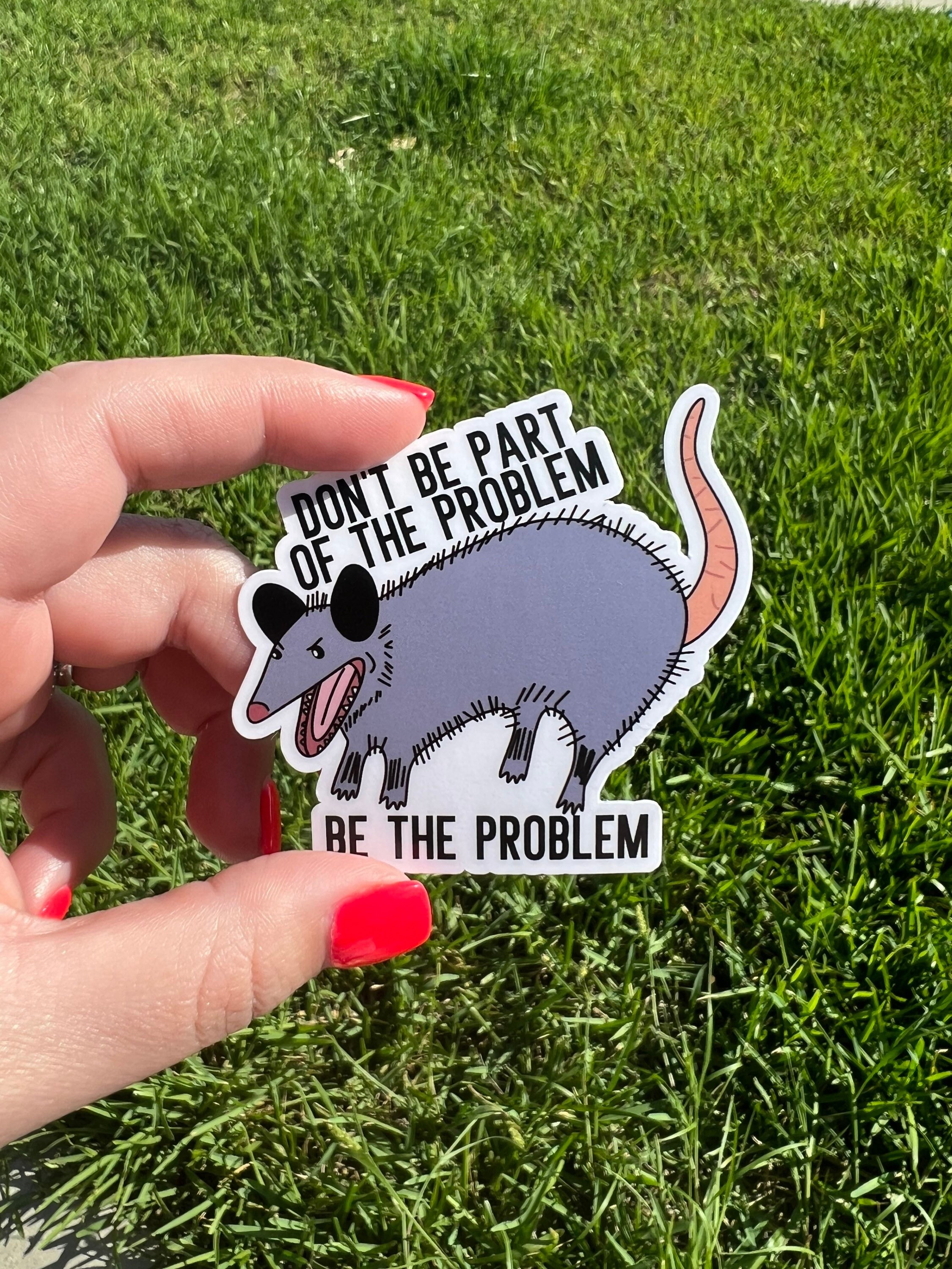 Possum Sticker Possum Decal Opossum Sticker Animal Sticker - Etsy