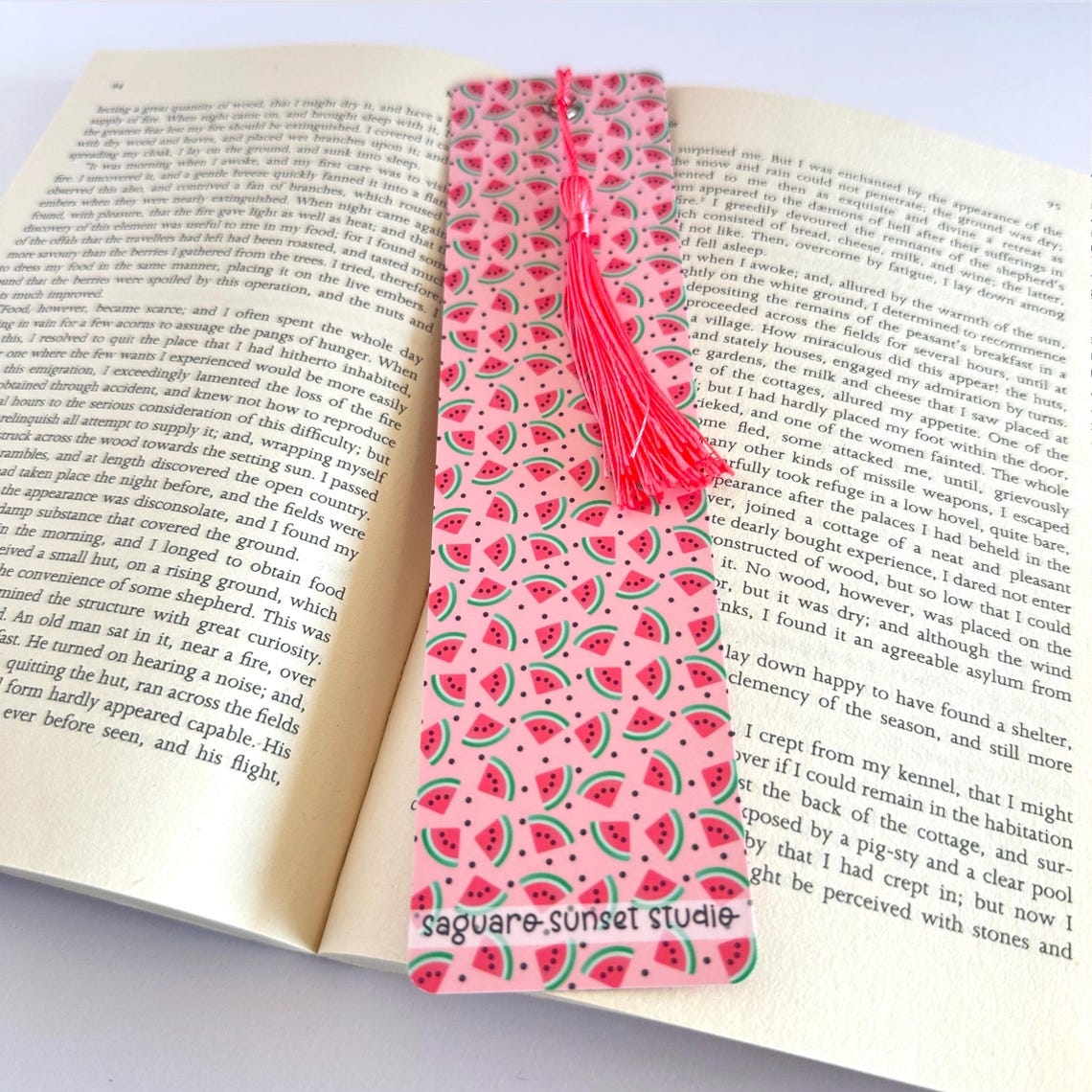 Food Bookmark, Bookish Merch, Paper Bookmark, Gifts for Readers Women ...