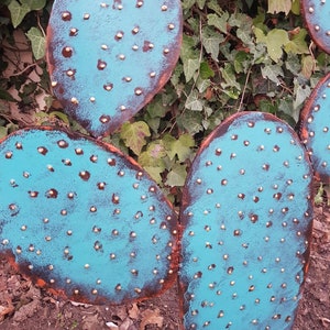 Steel Cactus Metal Skulptures Garden Art Metal Cactus Metal Garden ...