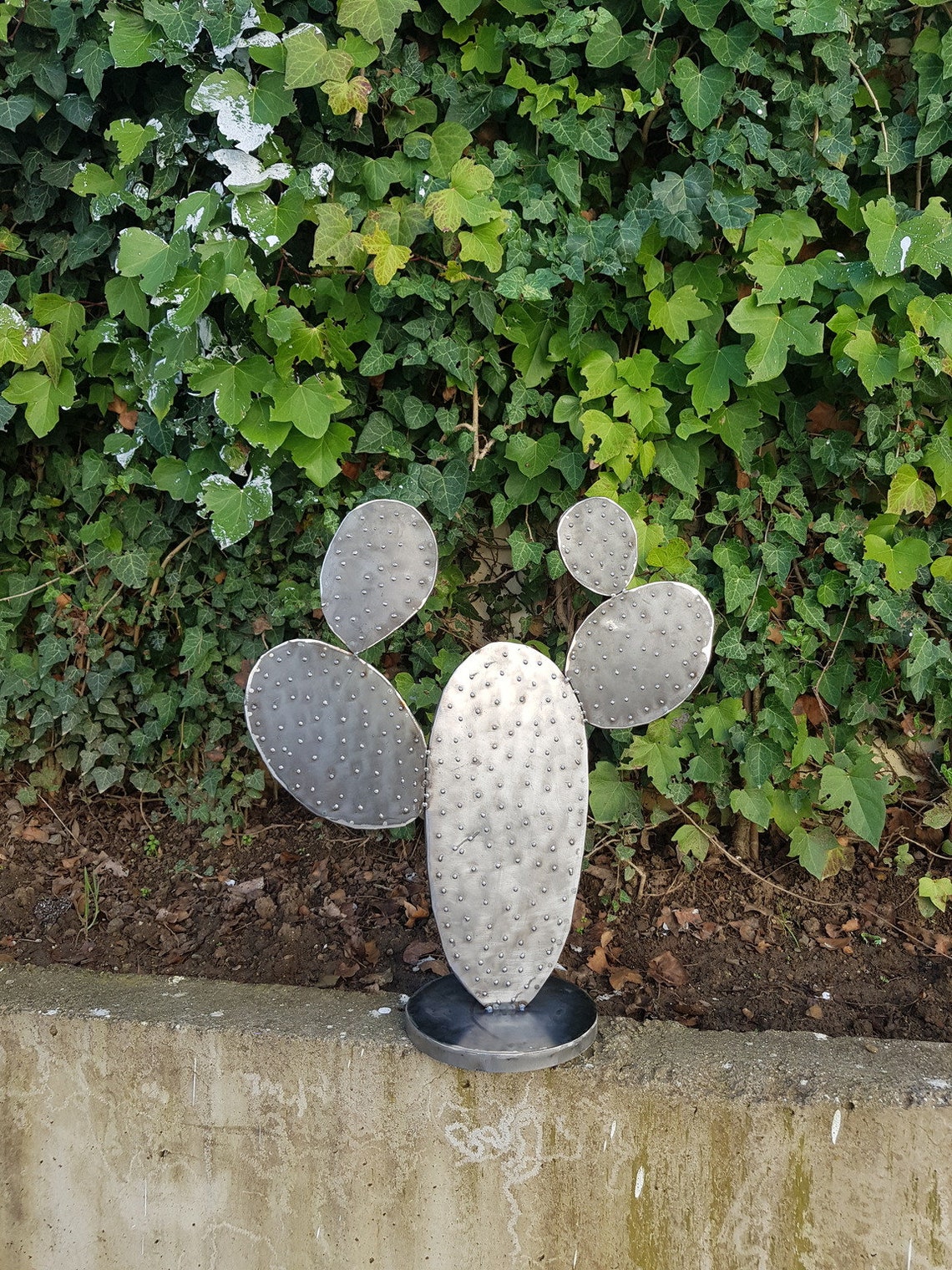 Steel Cactus Metal Skulptures Garden Art Metal Cactus Metal Garden ...