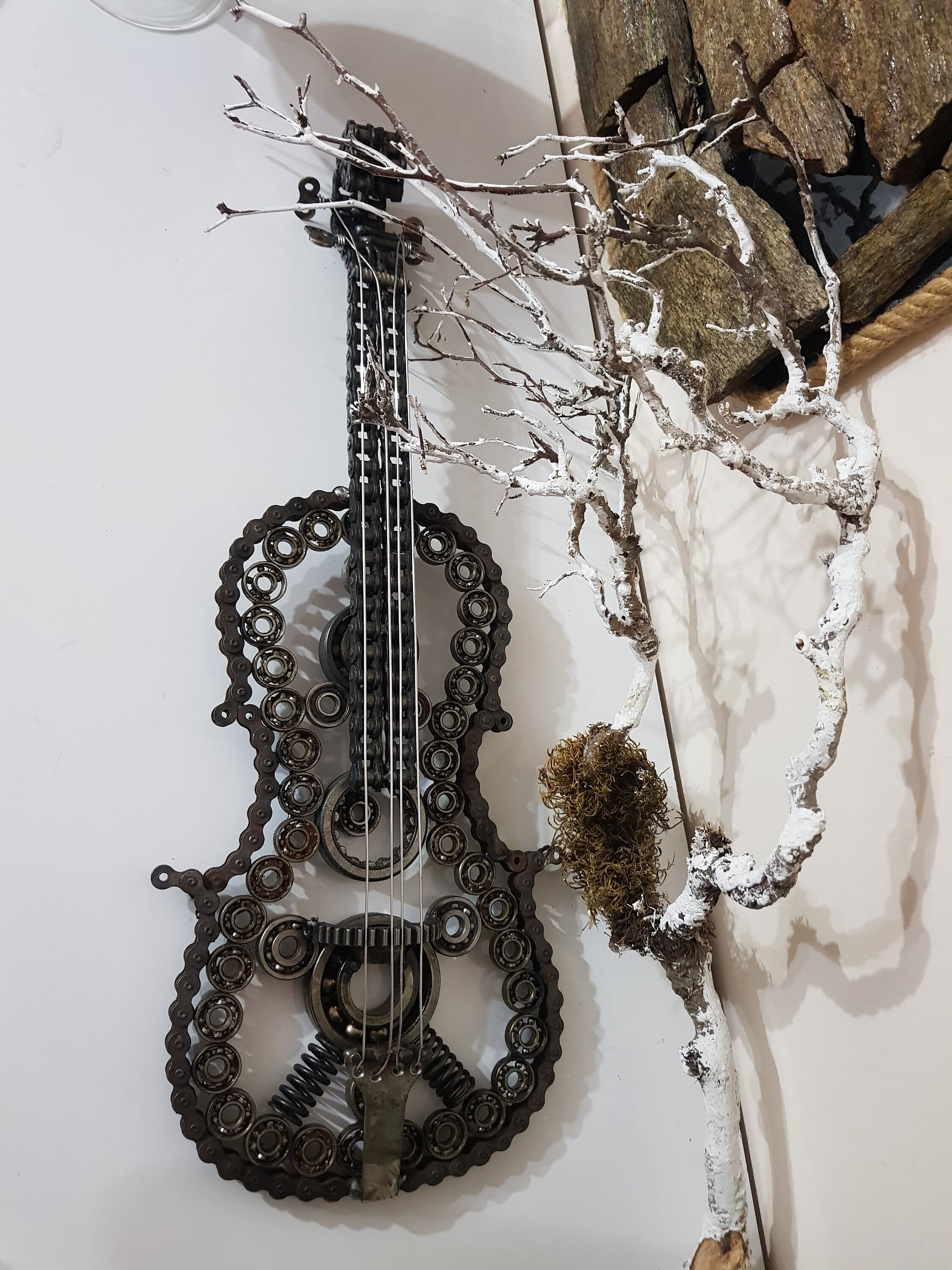 Steampunk violín instrumento musical decorado violín steampunk | Etsy