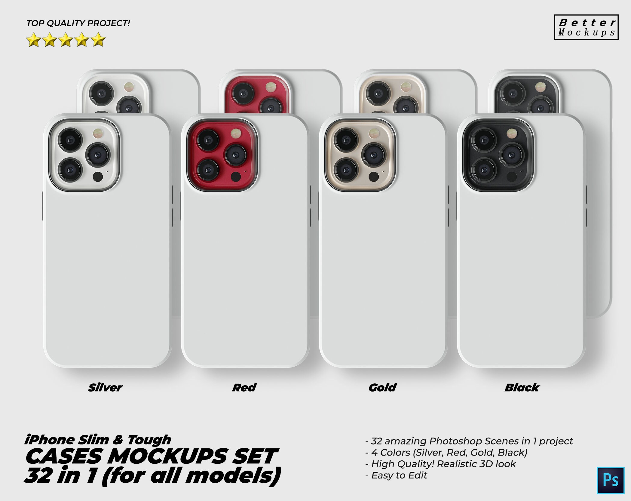 All Iphones Tough & Snap Cases Mockups iPhone Case Mockup - Etsy