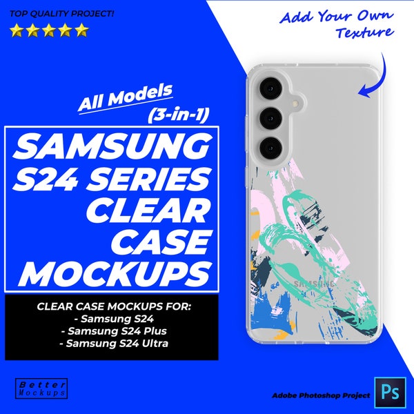 Samsung Galaxy S24 Case Mockup - Etsy