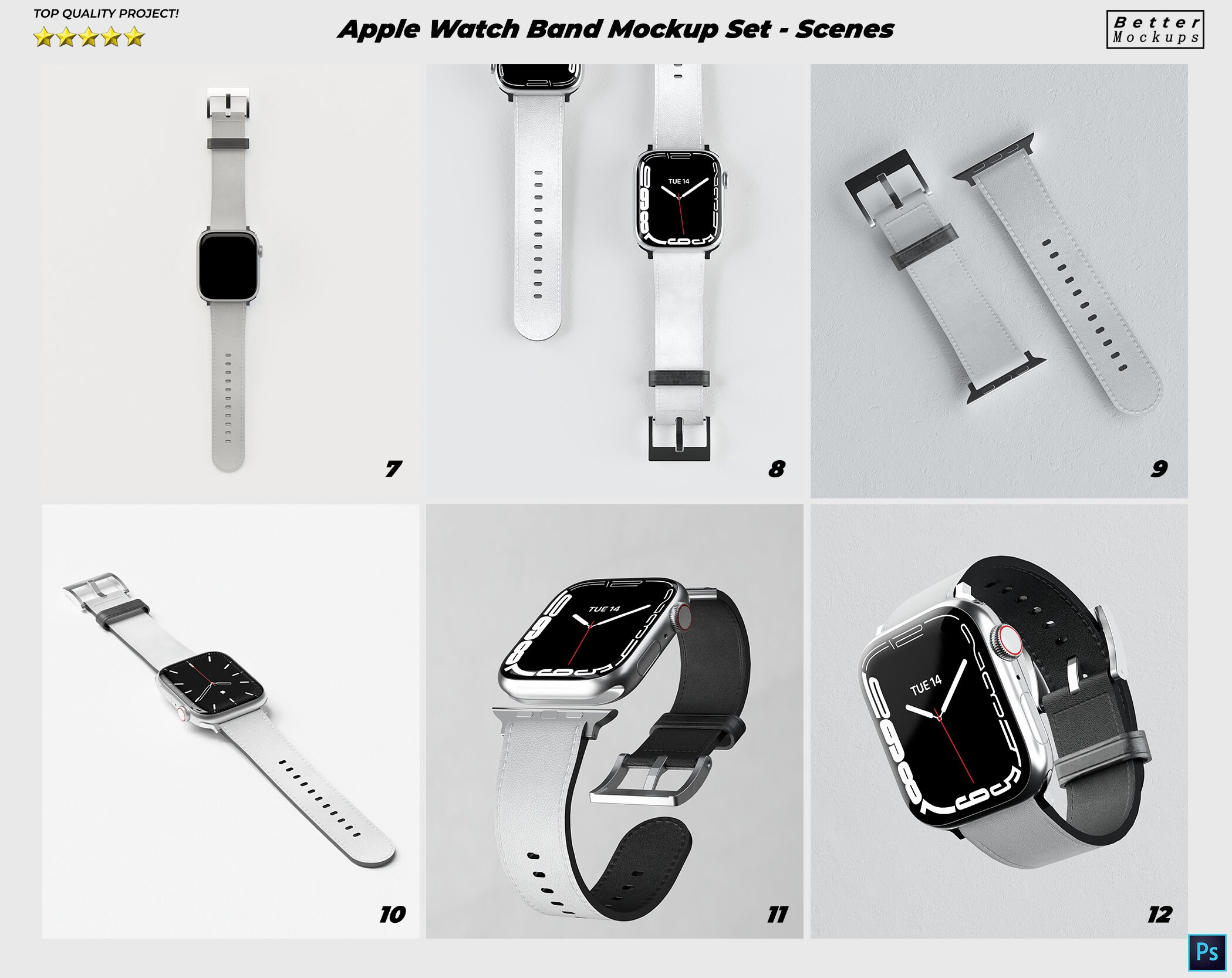 Apple Watch Band Mockup Watch Band Mockup Template Dye Apple - Etsy