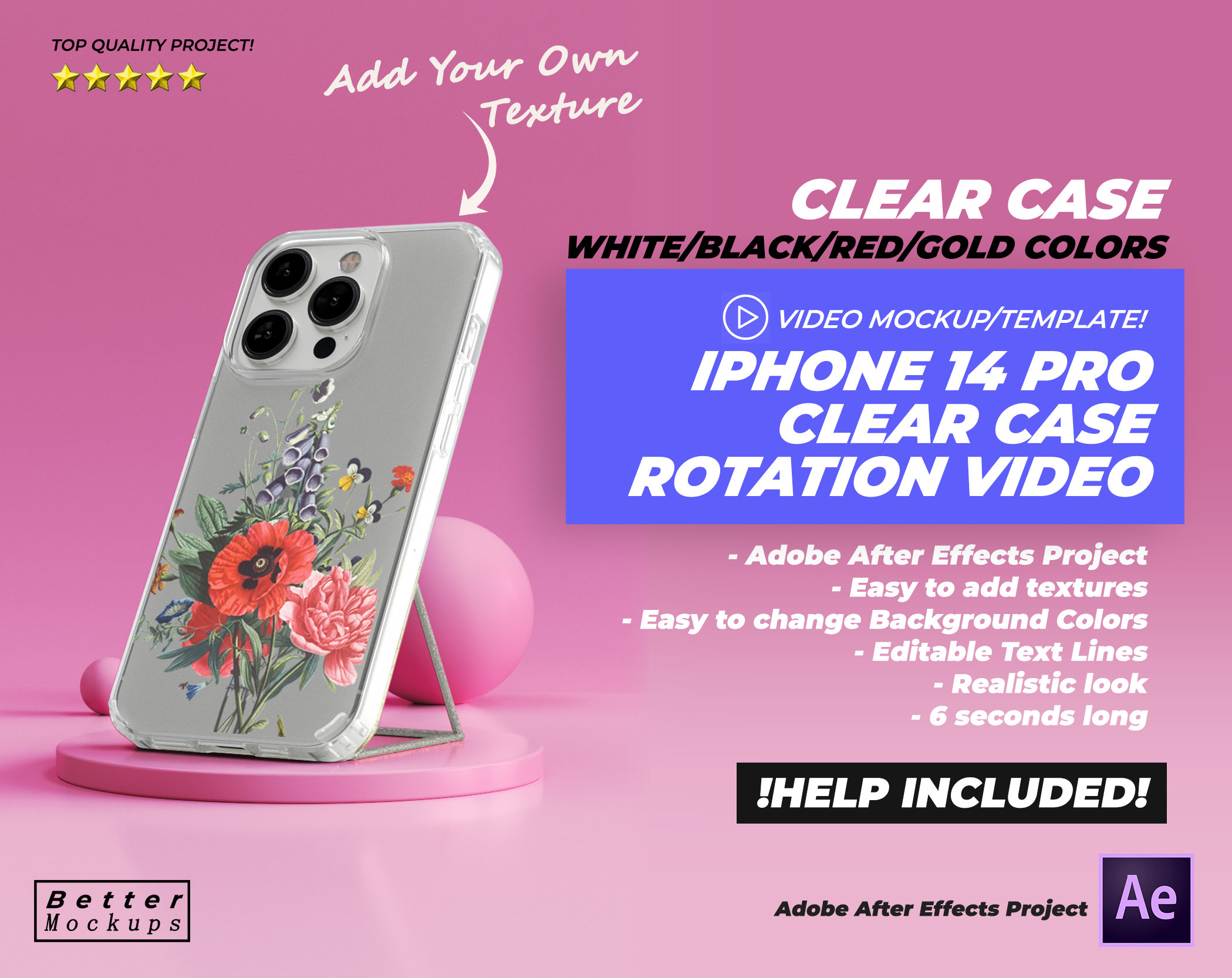 Iphone Clear Case Template