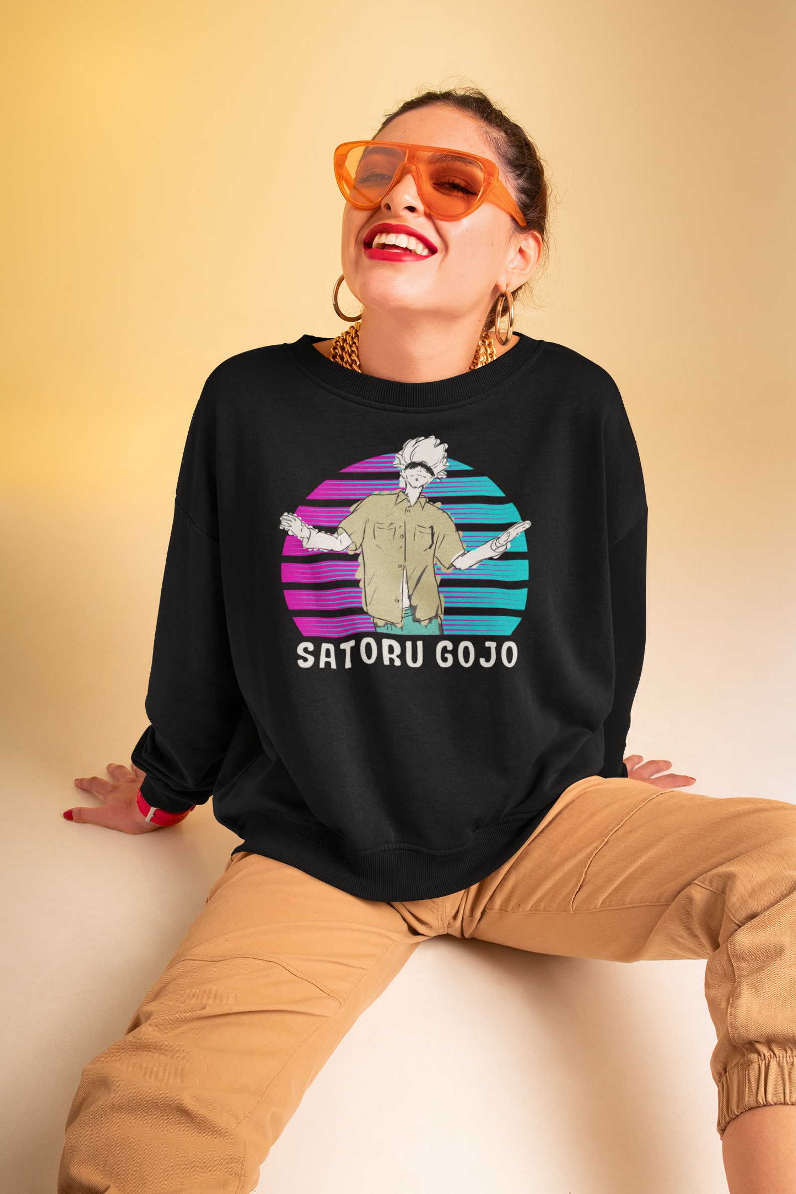 Jujutsu Kaisen Satoru Gojo bailando Sudadera Gojo Ending | Etsy