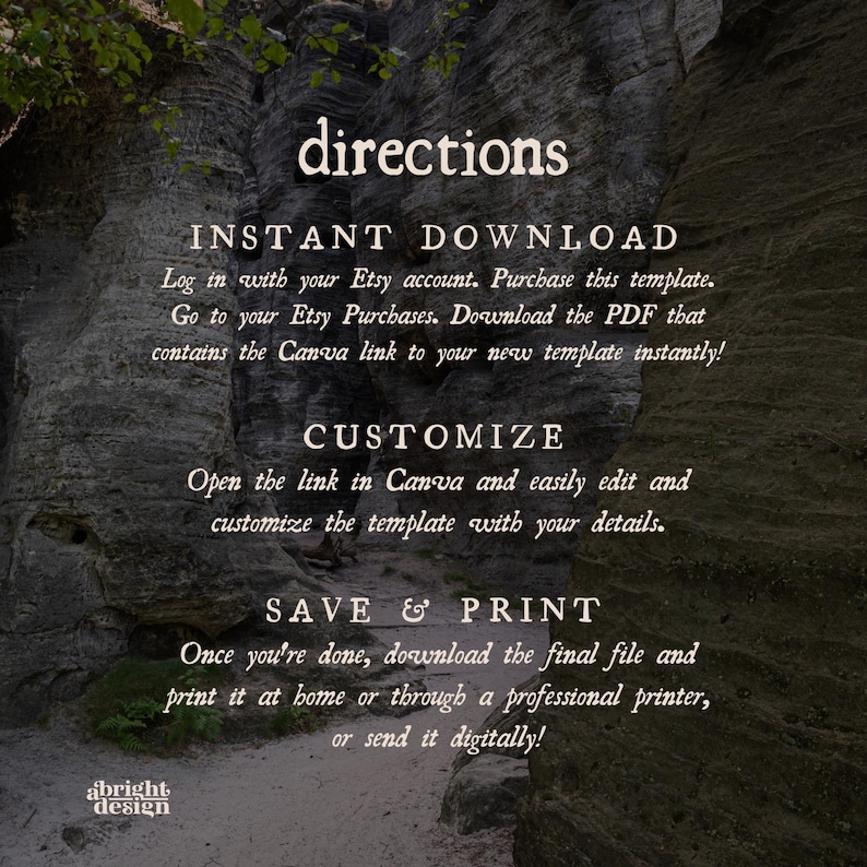 Lantern Waste Narnia Menu Template: Fantasy Medieval Party (digital ...