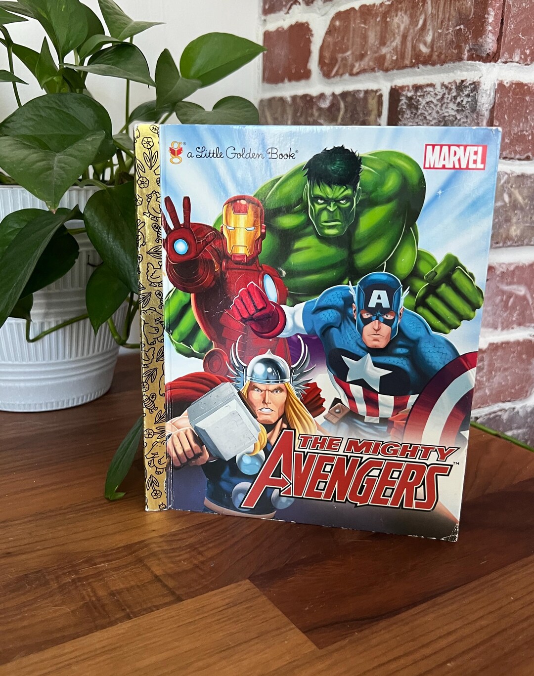 2012 A Little Golden Book, Marvel, the Mighty Avengers, Junk Journal ...