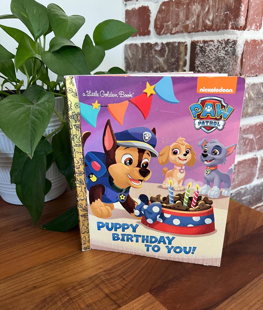 2015 Little Golden Books, Nickelodeon Paw Patrol Puppy Birthday to You ...