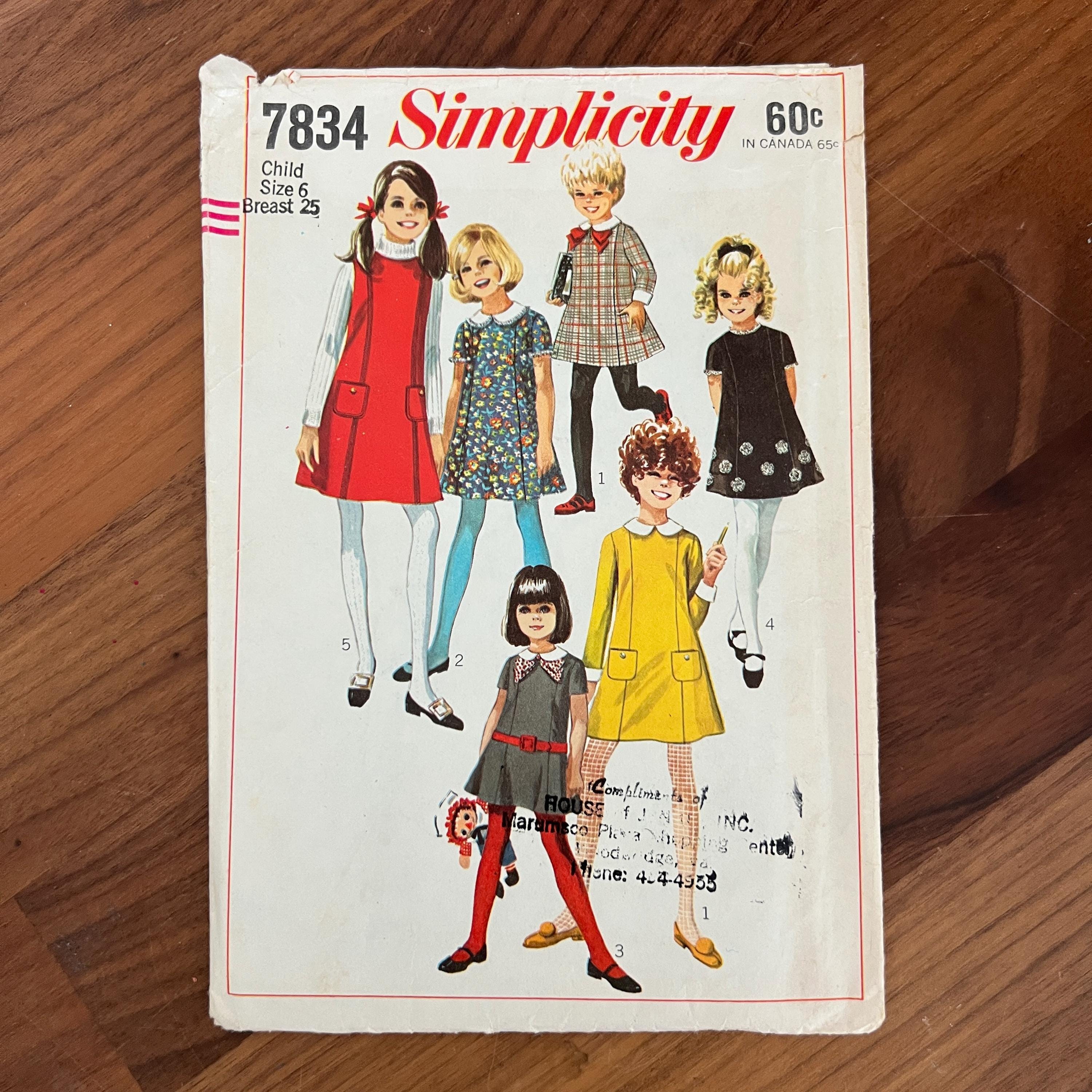 Vintage Simplicity Sewing Patterns - Etsy