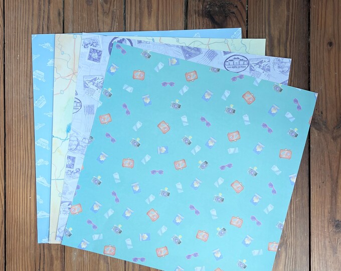 12x12 Scrapbooking Paper Sheets, Decorative Paper Sheets, Ephemera ...