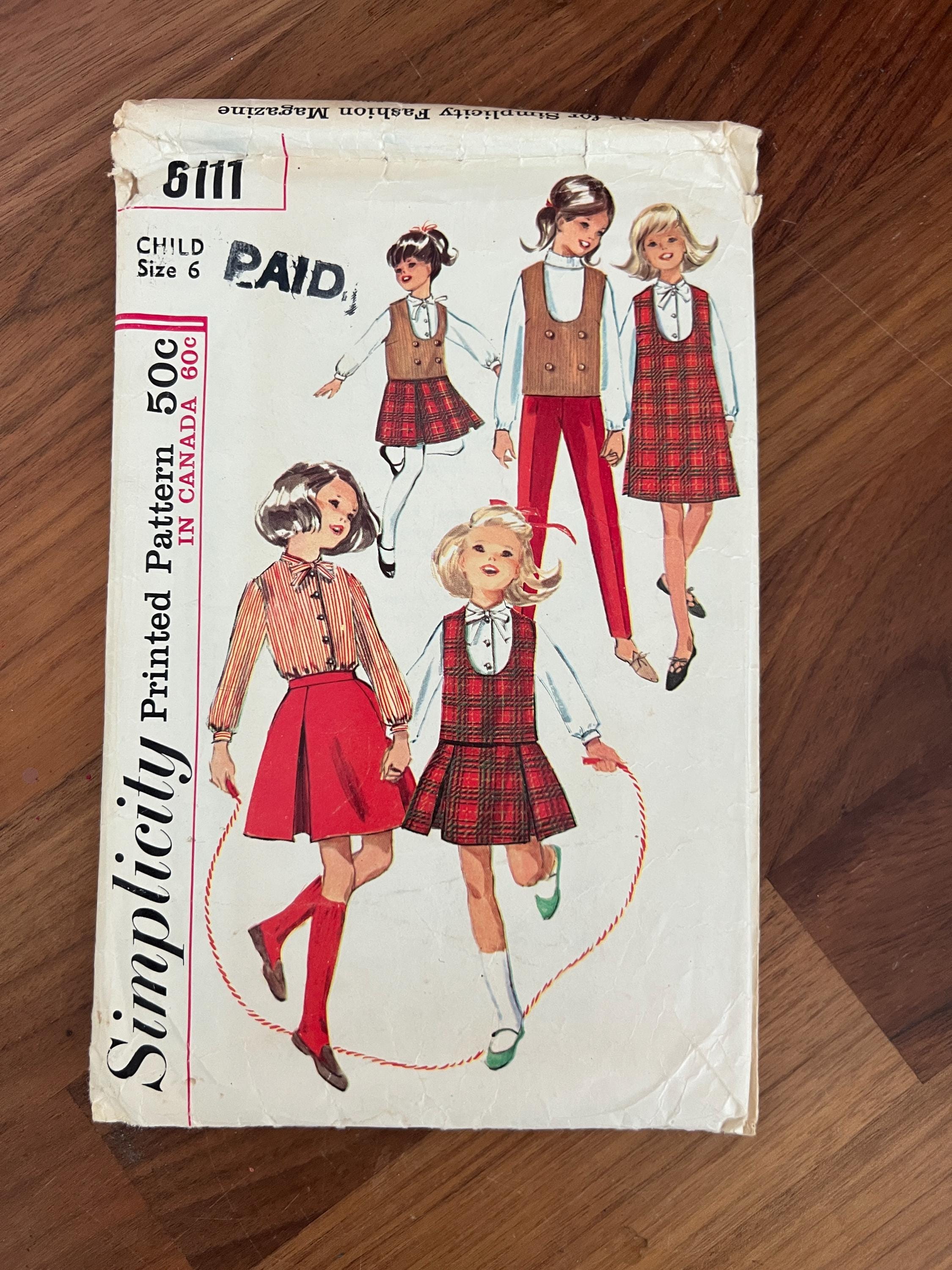 Vintage Simplicity Sewing Patterns - Etsy