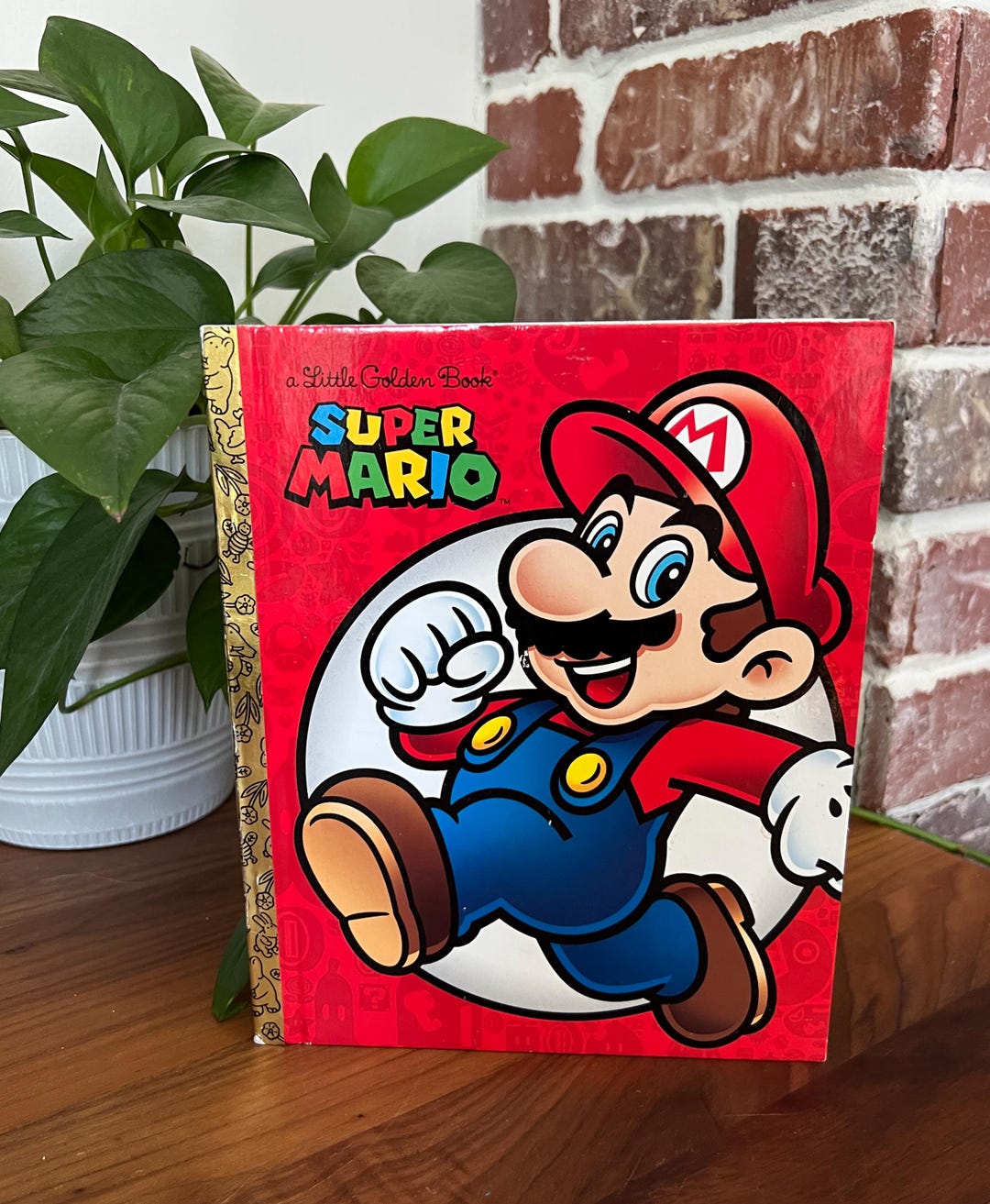 2021 A Little Golden Book Super Mario, Mario Brothers, Princess Peach ...