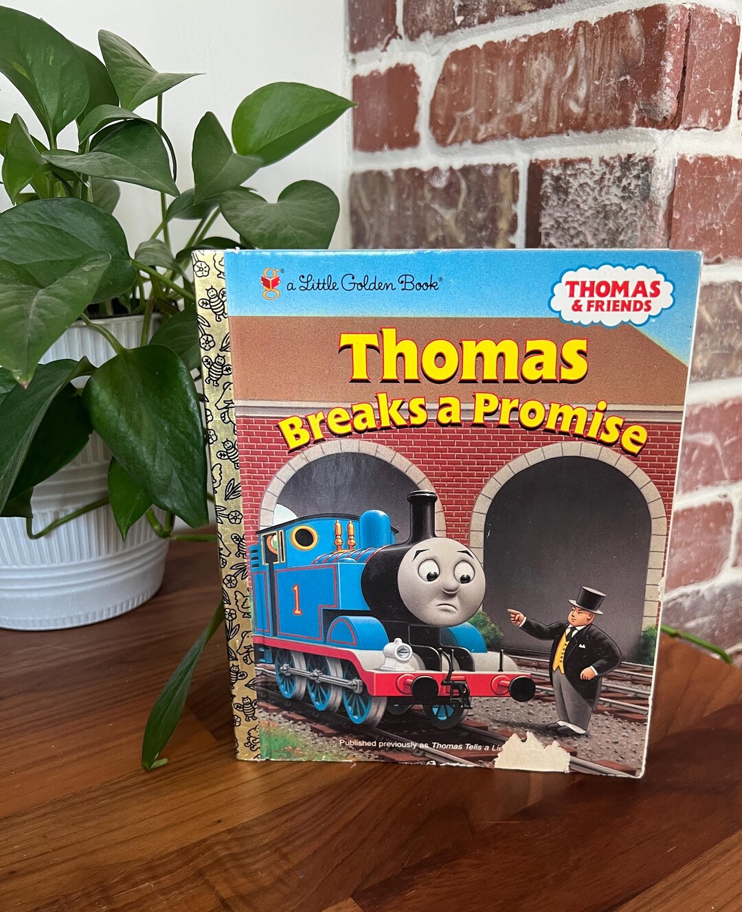 2006 A Little Golden Book, Thomas & Friends, Thomas Breaks a Promise ...