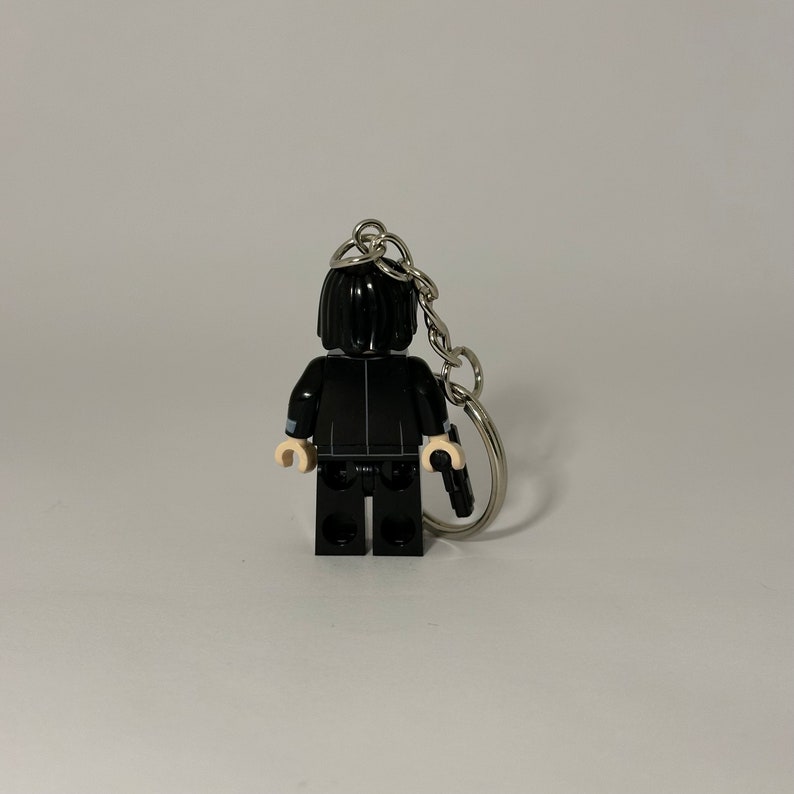 John Wick Keychain Keanu Reeves Mini Figure Keyring Geek Nerd Gift - Etsy