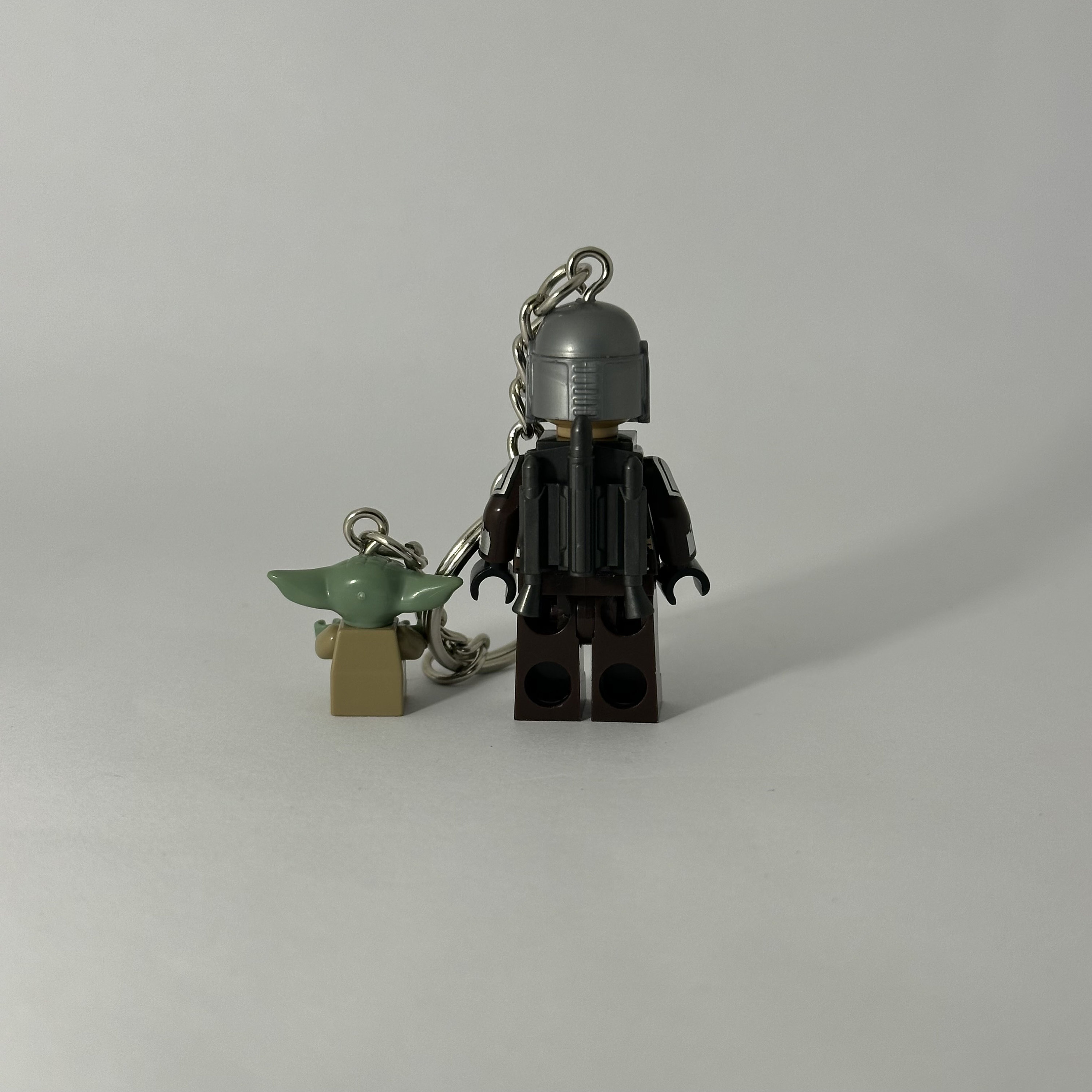 The Mandalorian & Grogu Mini Figure Keychain - Geek Nerd Retro - Star ...