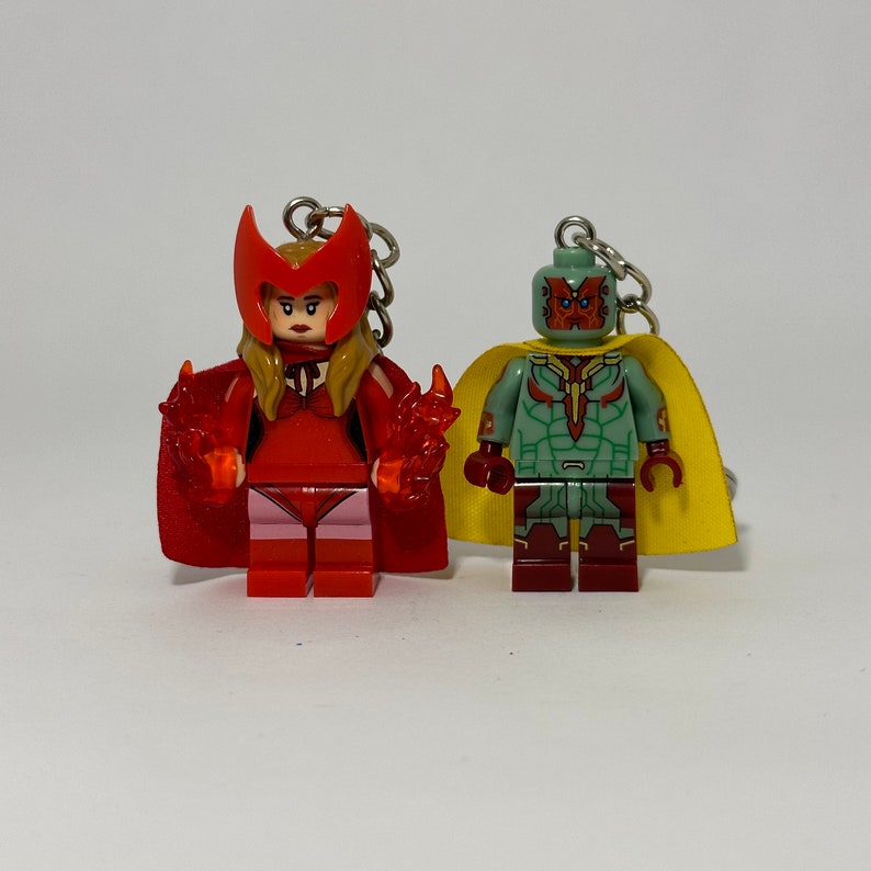 Wanda Maximoff Scarlet Witch Mini Figure Keychain - Geek Nerd Retro ...