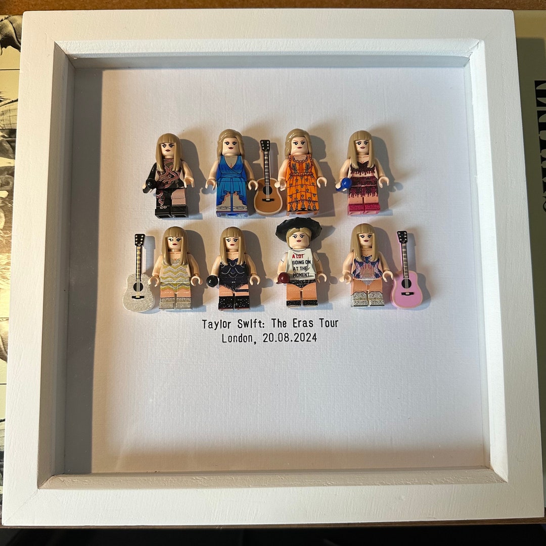 Taylor Swift Personalised Eras Tour City and Date Mini Figure Frame - Etsy