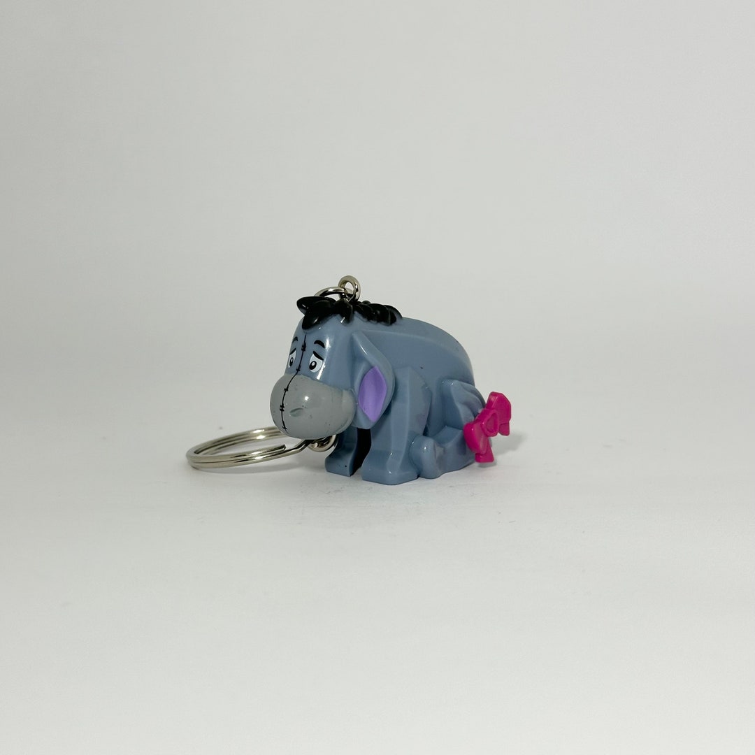 Eeyore Mini Figure Keychain - 90’s Nostalgia Cartoon Gift Geek Nerd ...