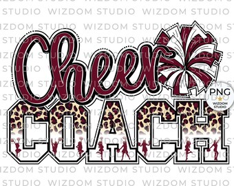 Cheer Maroon Png - Etsy