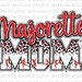 Majorette Mom PNG Image, Dance Red Leopard Design, Sublimation Designs ...