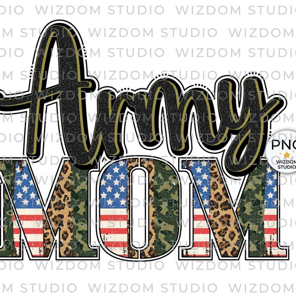 Army Mom - Etsy
