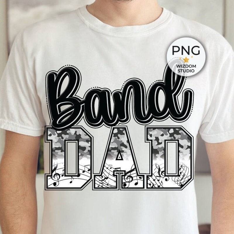 Band Dad Png - Etsy