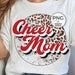 Cheer Mom PNG Image, Cheer Red Black Leopard Retro Design, PNG File ...