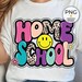 Homeschool PNG Image, Back to School Leopard Design, Sublimation ...